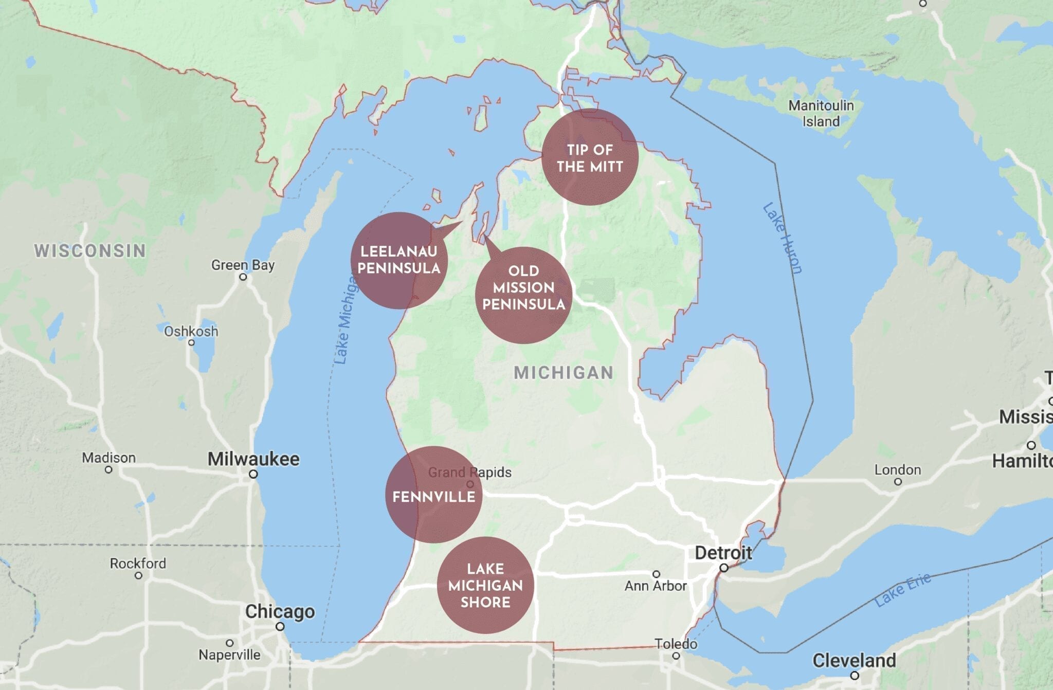 Great Lakes to Great Wine. Uncorking Michigan Wineries